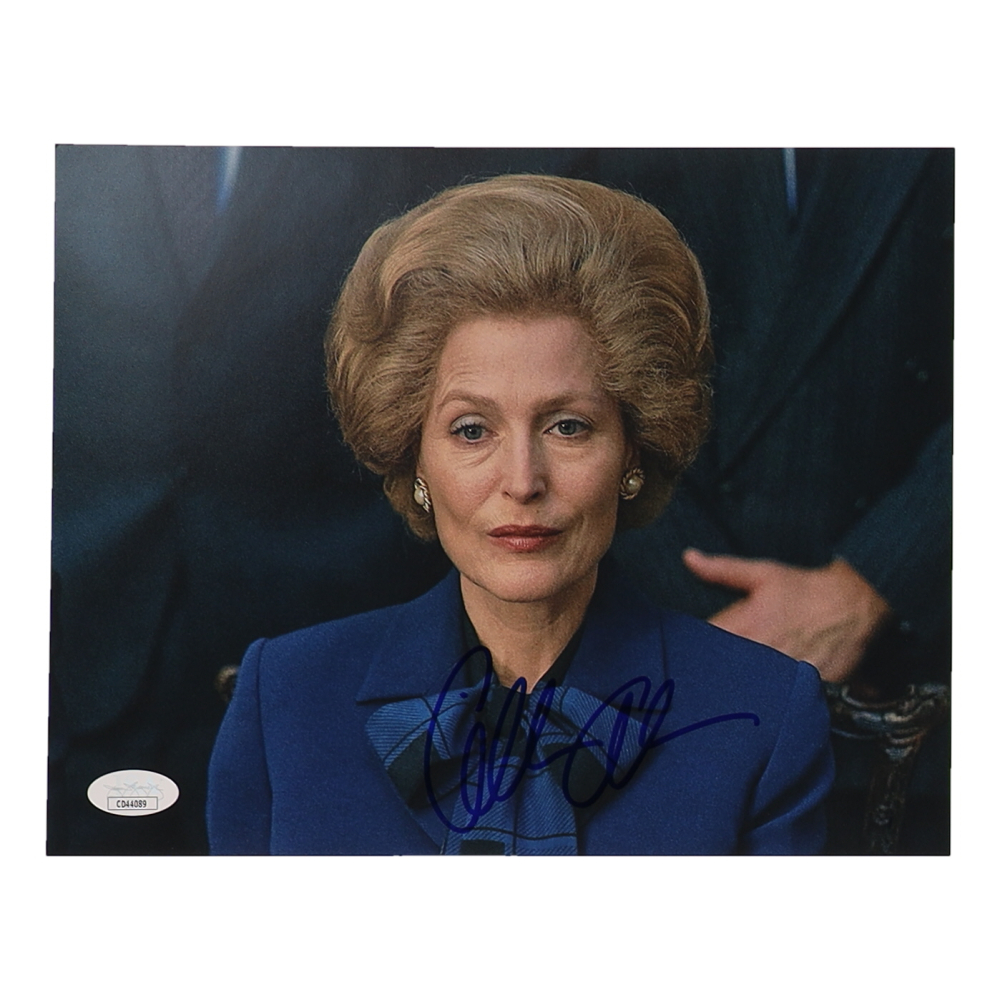 Gillian Anderson Signed "The Crown" 8x10 Photo (JSA) | Pristine Auction
