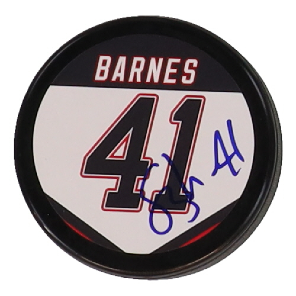 Stu Barnes Signed Hockey Puck (JSA) | Pristine Auction