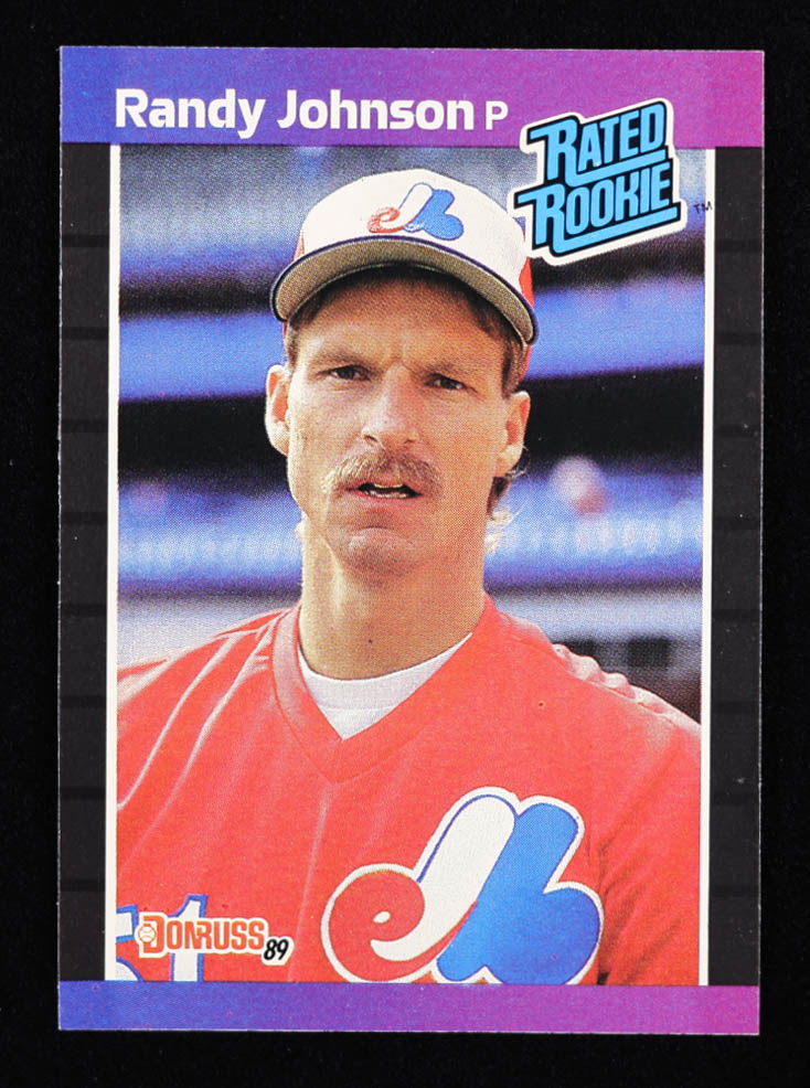 Randy Johnson 1989 Donruss UER Card Says Born In 1964 / He Was Born In ...