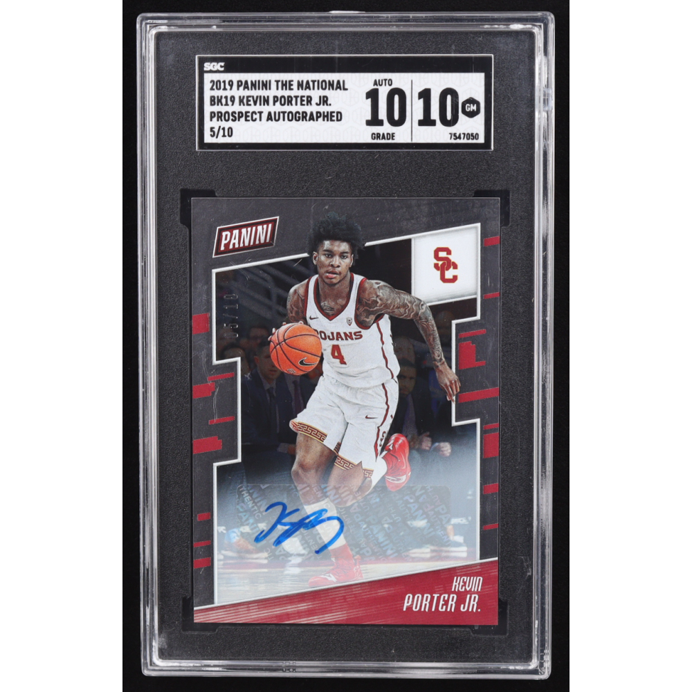 Kevin Porter Jr. 2019 Panini The National Prospect Autograph #BK19 RC ...