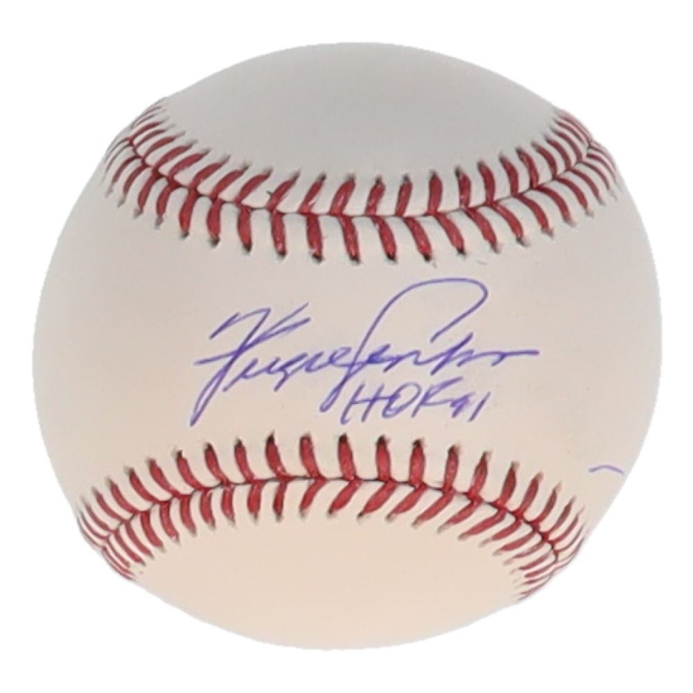 Ferguson "Fergie" Jenkins Signed OML Baseball Inscribed "HOF 91" (PSA ...