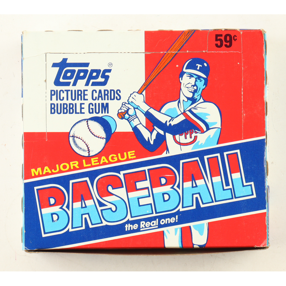 1985 Topps Baseball Cello Box with (24) Packs | Pristine Auction
