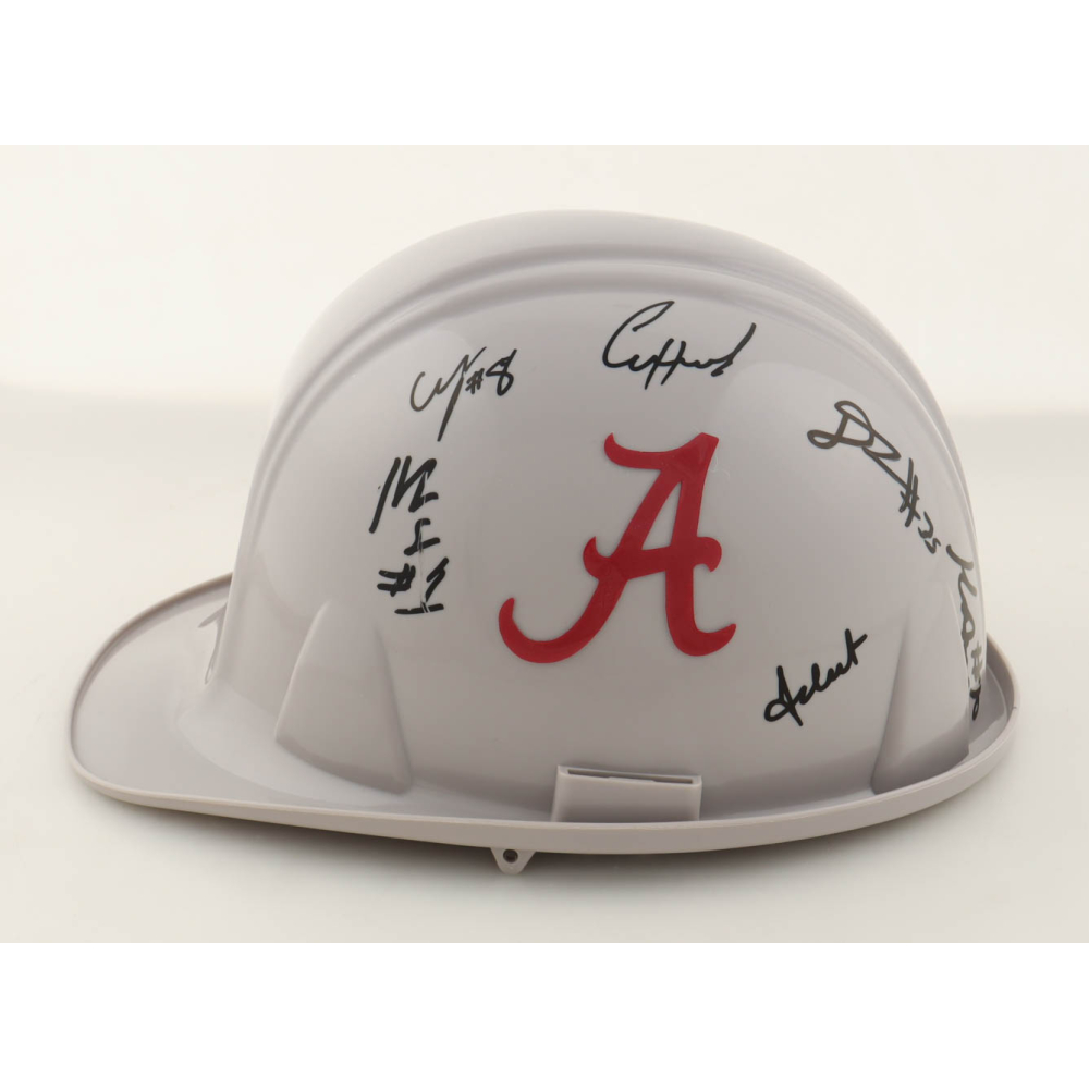 2024-25 Alabama Crimson Tide Basketball Hard Hat Team-Signed By (9 ...