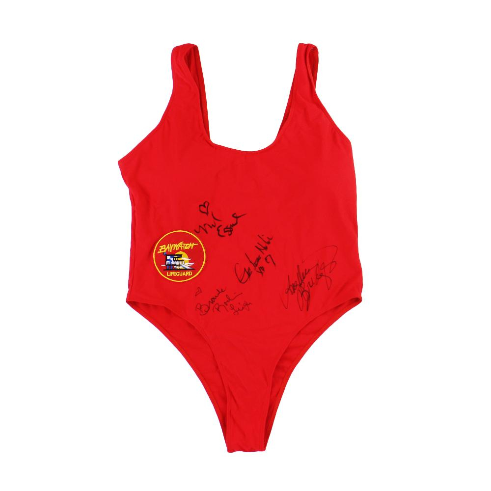 "Baywatch" Swimsuit Cast-Signed By (4) with Gena Lee Nolin, Nicole ...