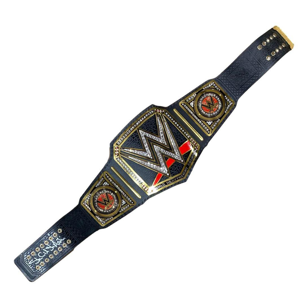 "Stone Cold" Steve Austin Signed WWE Championship Belt (Beckett ...