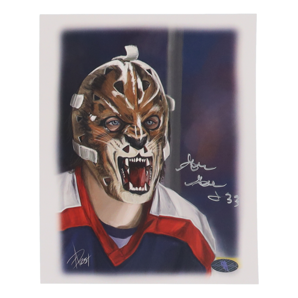 Gilles Gratton Signed Rangers 8x10 Numbered Lithograph (Sport Authentix ...