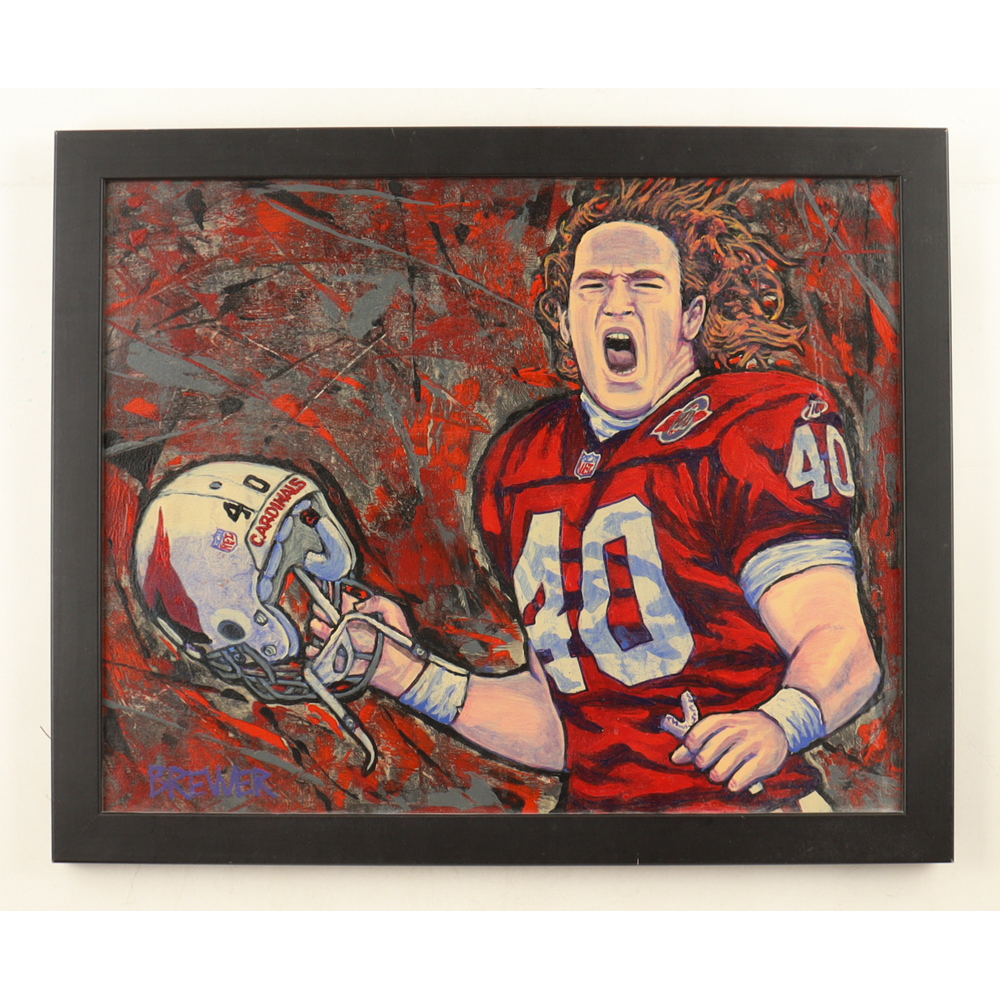 Pat Tillman "An Athlete Dies a Soldier" Arizona Cardinals Custom Framed ...