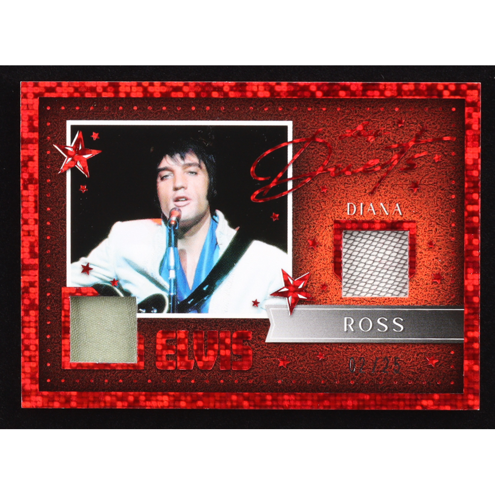 Elvis Presley / Diana Ross 2024 Leaf Elvis Presley Icons Collection ...