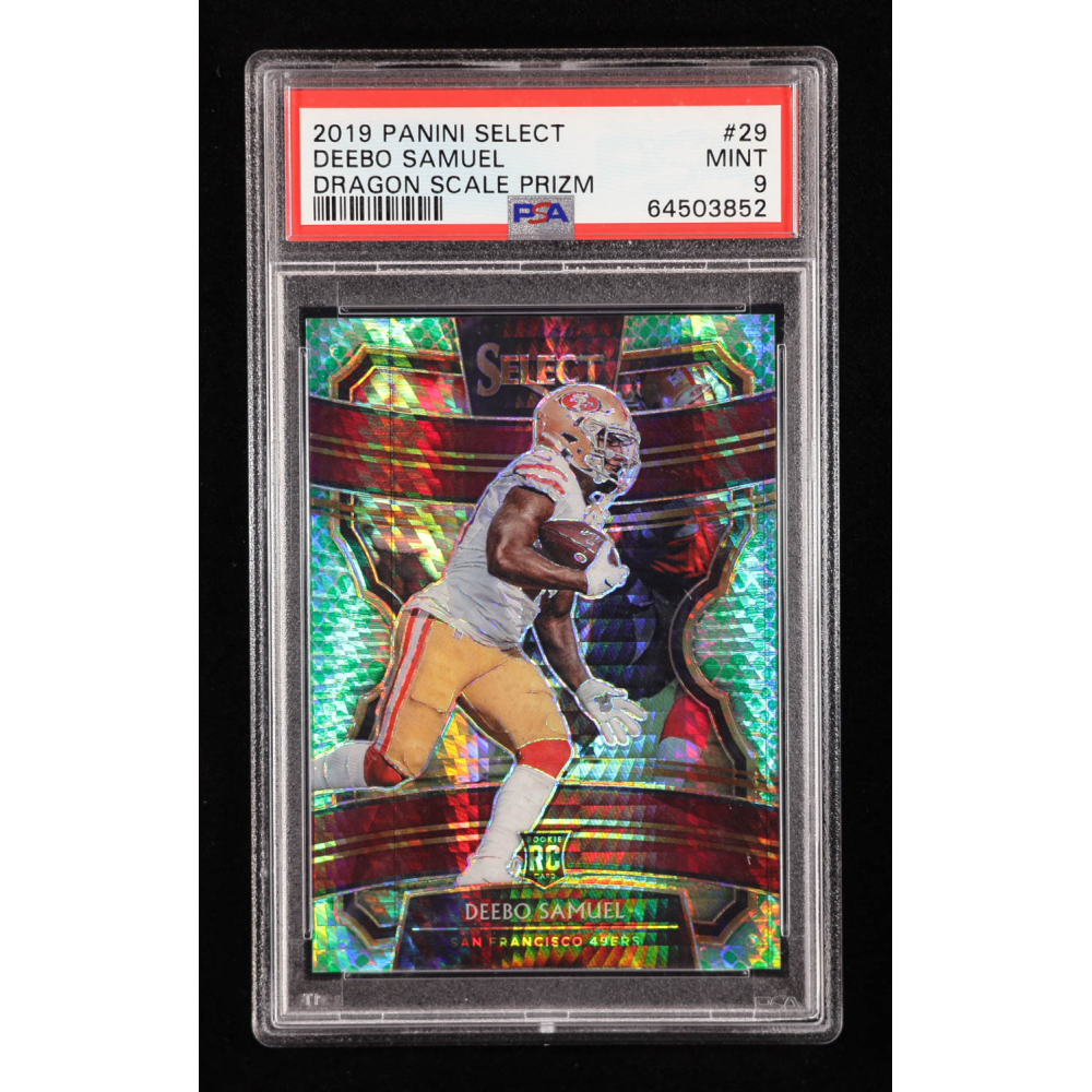 Deebo Samuel 2019 Panini Select Dragon Scale Prizm #29 RC (PSA 9 ...
