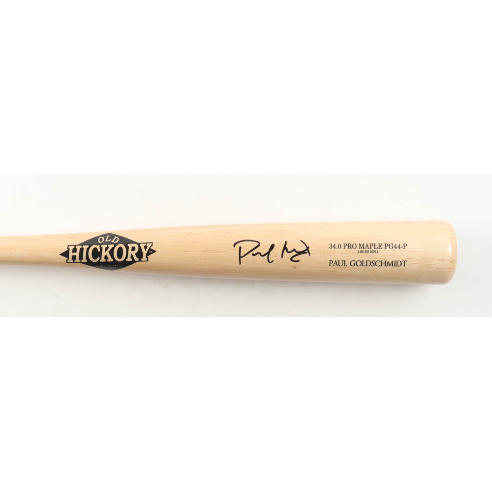 Paul Goldschmidt Signed Old Hickory Player Model Baseball Bat (MLB ...