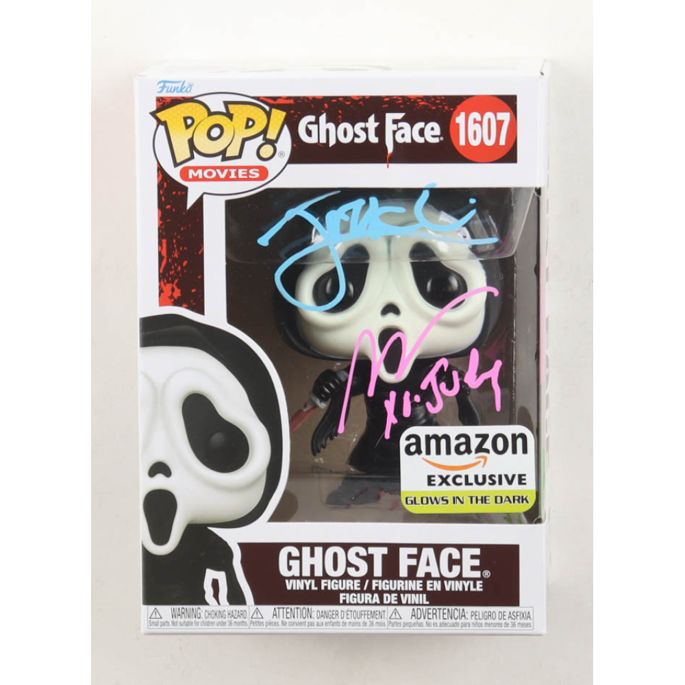 "Ghost Face" #1607 Ghost Face Funko Pop! Vinyl Figure Signed by (6 ...