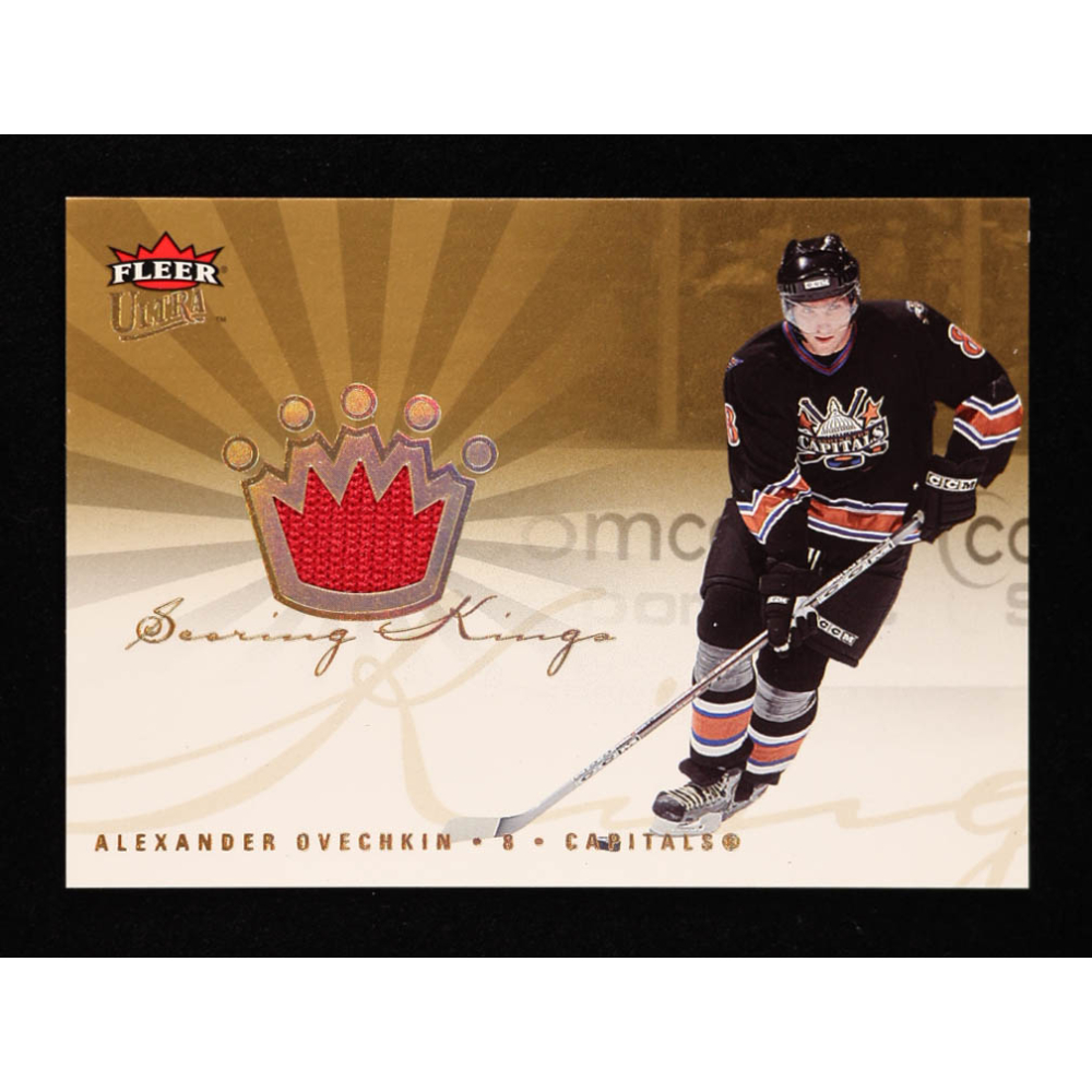 Alexander Ovechkin 2005-06 Ultra Scoring Kings Jerseys #SKJAO RC ...