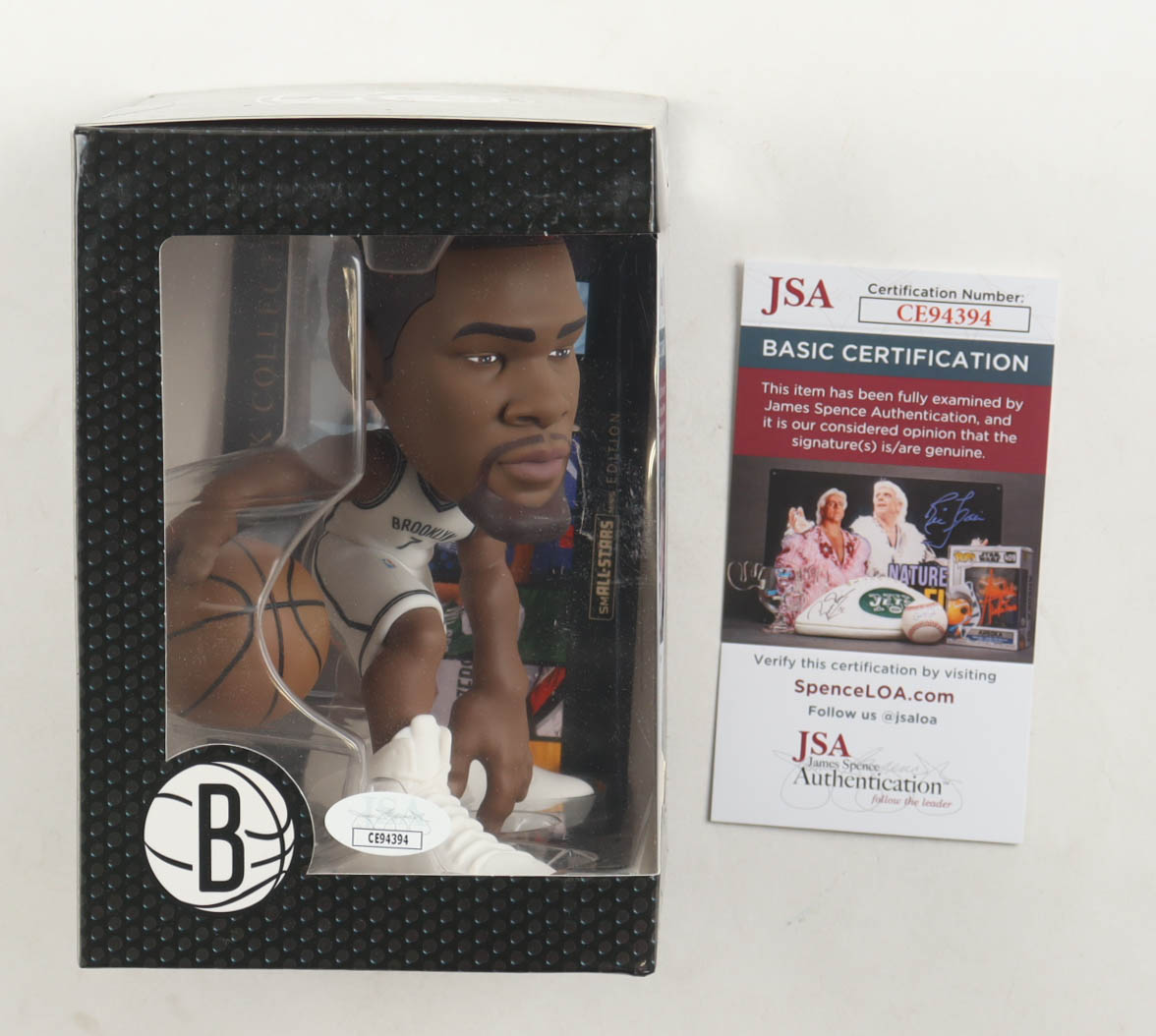Kevin Durant Signed Nets #7 Small-Stars Minis Action Figure (JSA ...