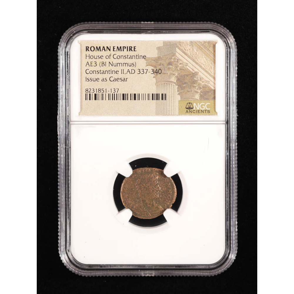 Roman Empire - House of Constantine, Constantine II, AD 337-340, AE3 ...