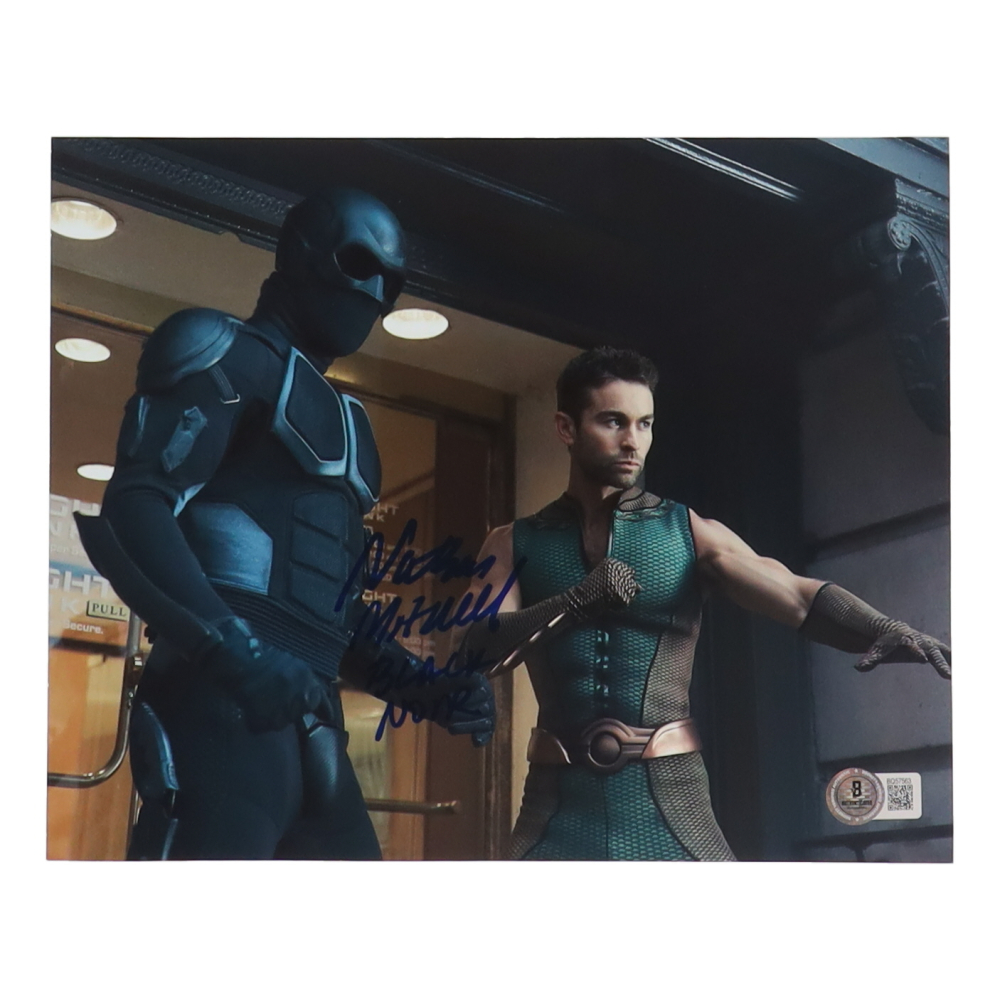 Nathan Mitchell Signed "The Boys" 8x10 Photo Inscribed "Black Noir ...