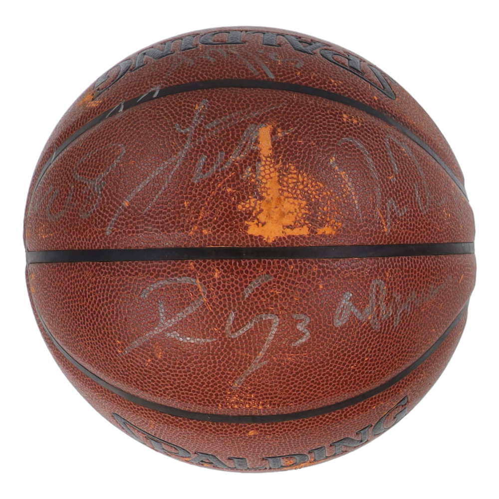 2005-06 Lakers NBA Basketball Signed by (14) with Kobe Bryant, Kwame ...