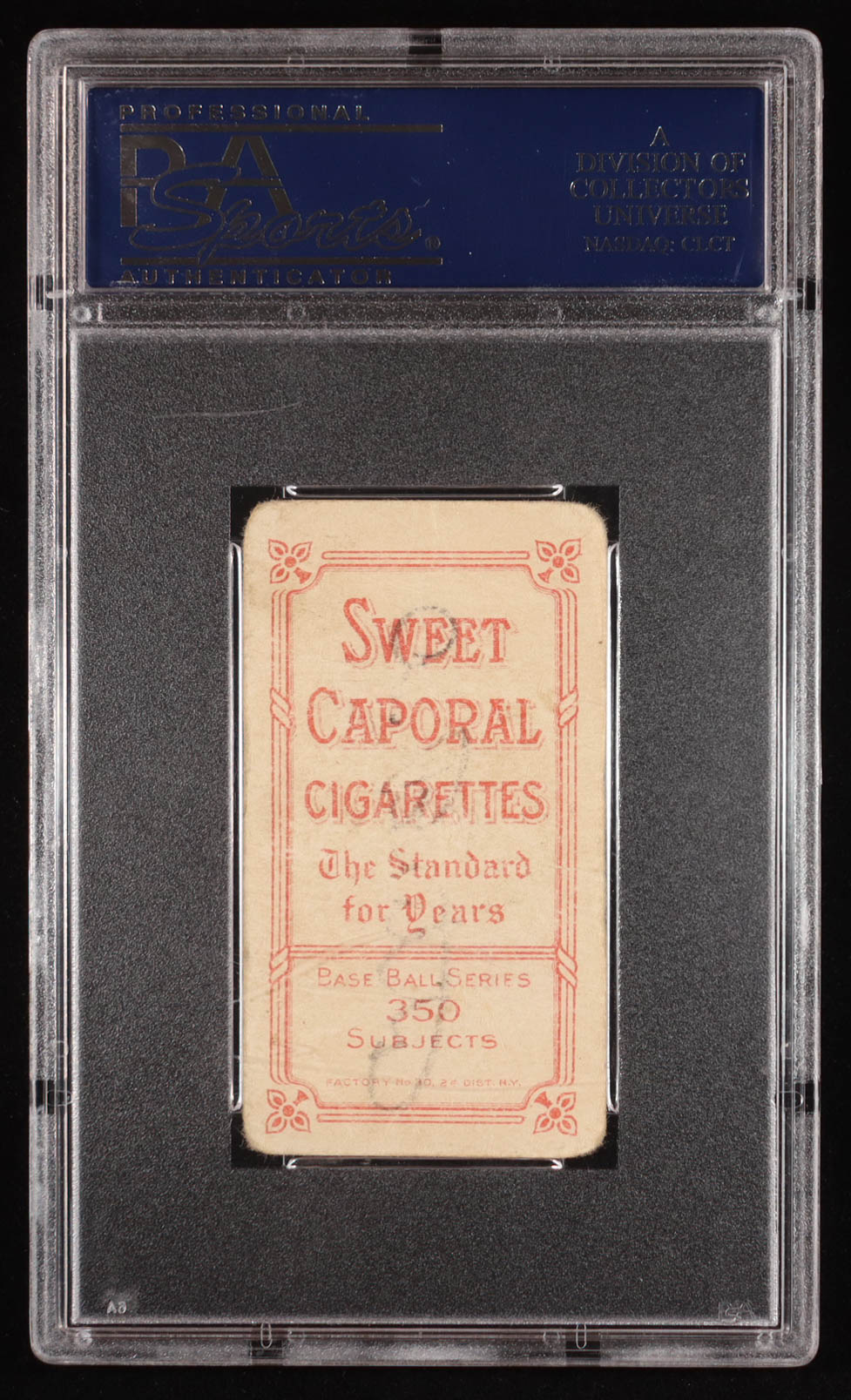 Jimmy Slagle 1909-11 T206 #447 ML (PSA 1) (MK) | Pristine Auction