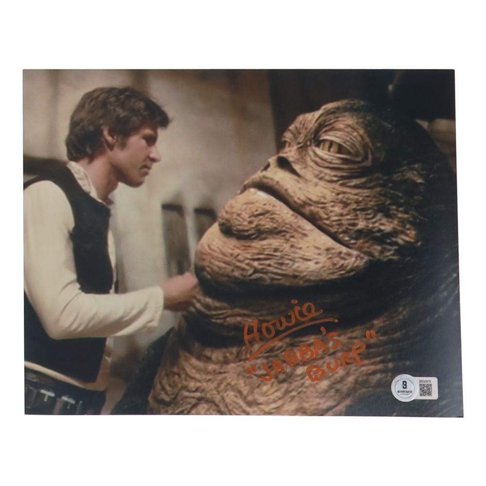Howie Hammerman Signed "Star Wars" 8x10 Photo Inscribed "Jabba's Burp ...