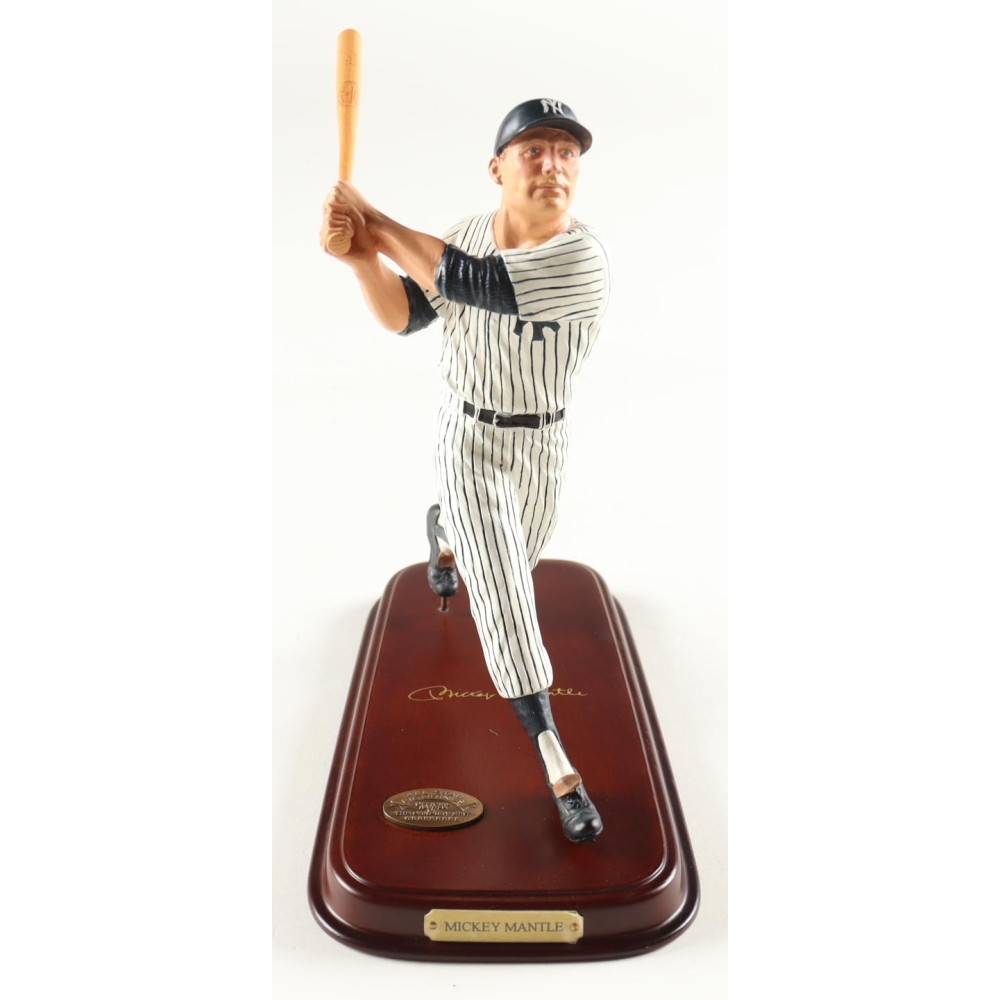Mickey Mantle Yankees 8" Danbury Mint "All-Star Figurines" Ceramic ...