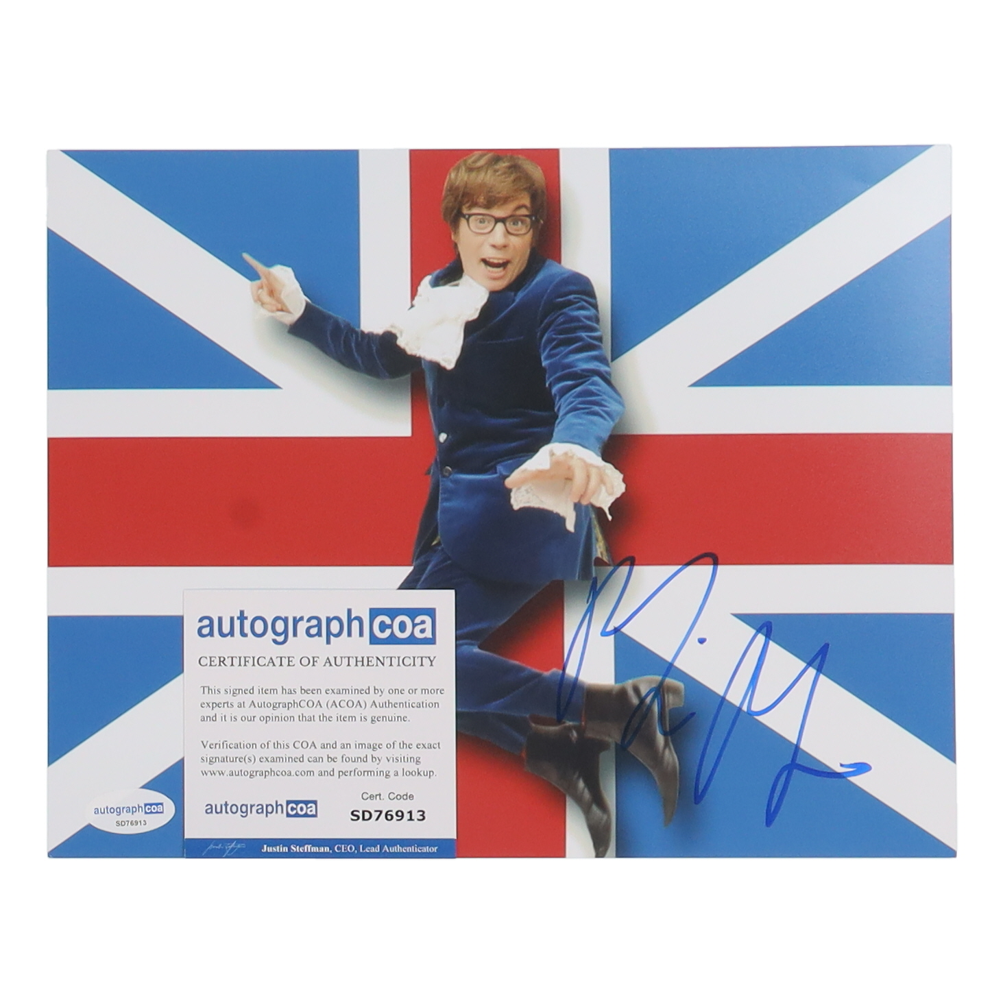 Mike Myers Signed "Austin Powers" 8x10 Photo (AtuographCOA) | Pristine ...