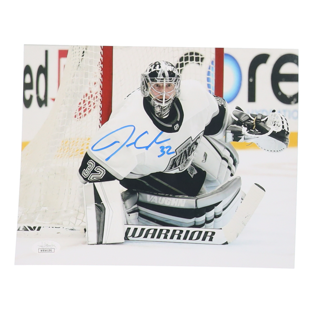 Jonathan Quick Signed Kings 8x10 Photo (JSA) | Pristine Auction