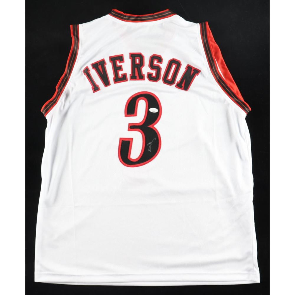 Allen Iverson Signed Jersey (JSA) | Pristine Auction
