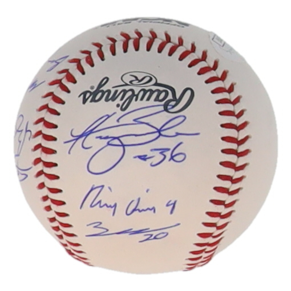 NCAA Championship Baseball Signed By (10) Including Kade Snell & Bryce ...