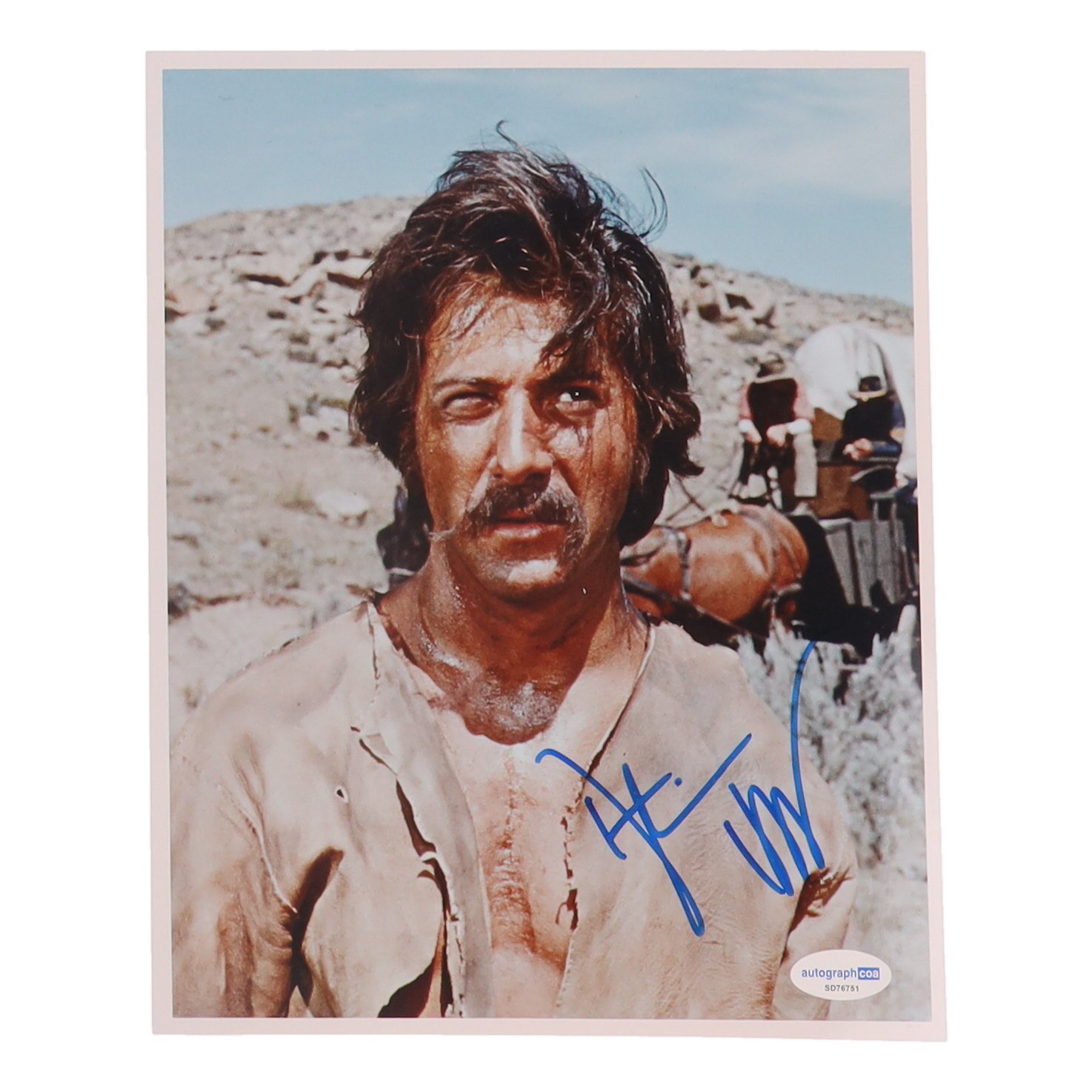 Dustin Hoffman Signed "Little Big Man" 8x10 Photo (AutographCOA ...