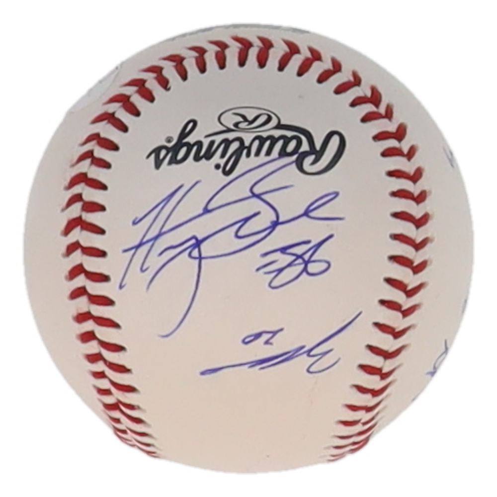 NCAA Championship Baseball Signed By (10) Including Kade Snell & Bryce ...