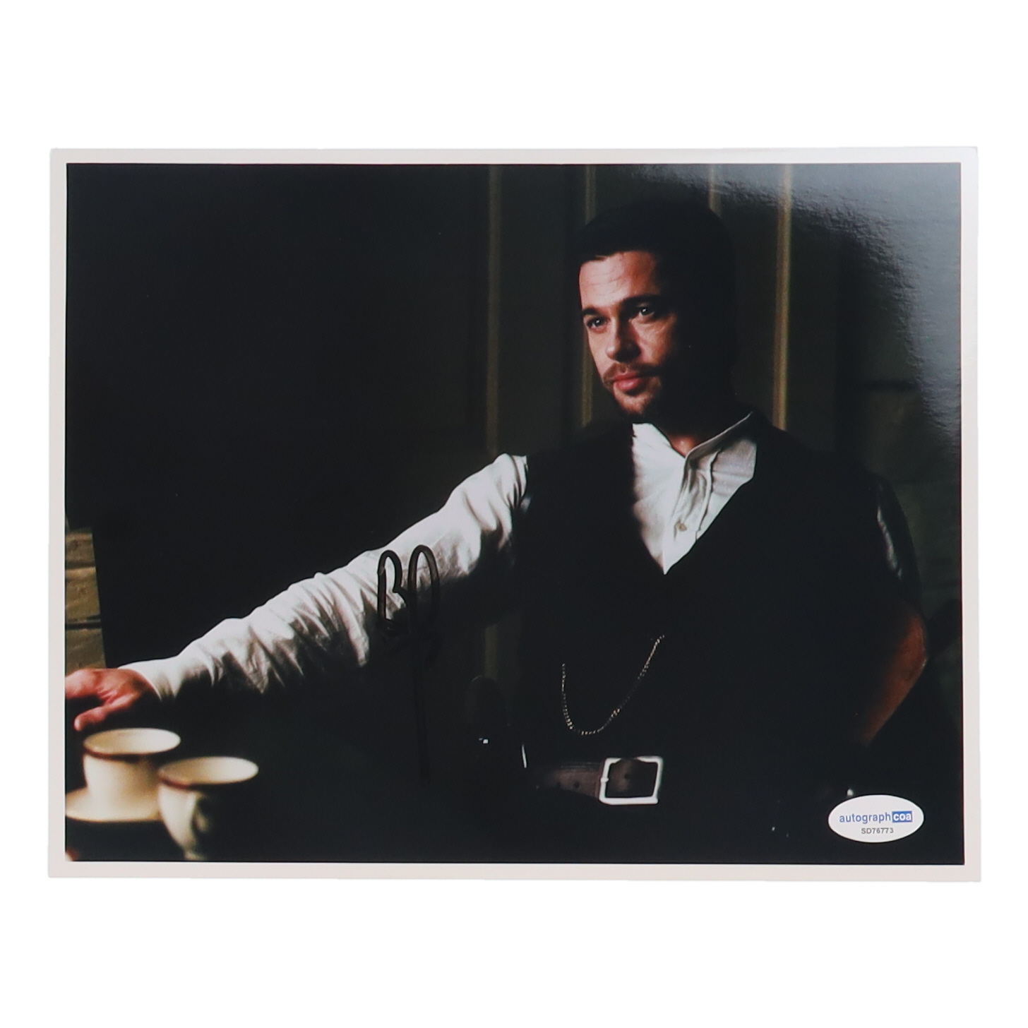 Brad Pitt Signed 8x10 Photo (AutographCOA) | Pristine Auction