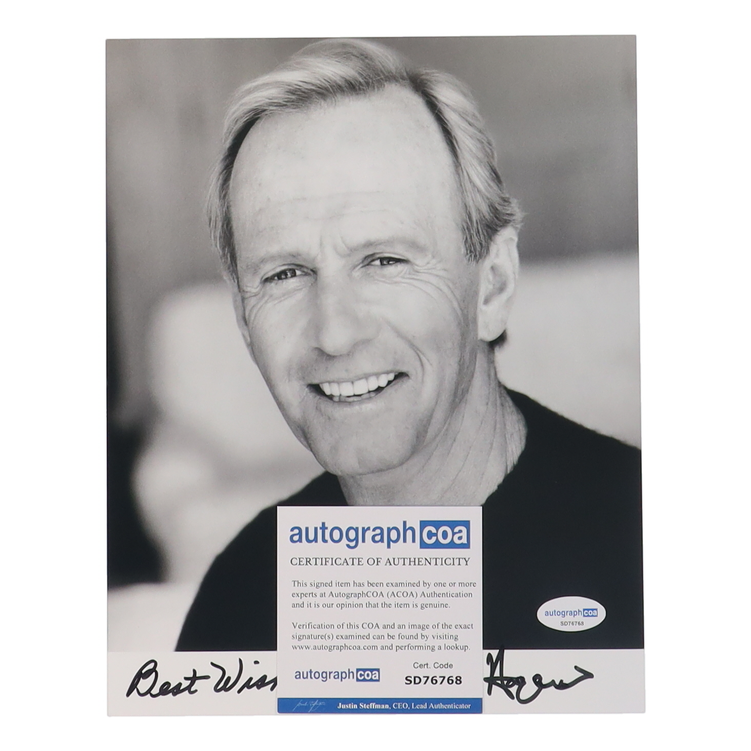 Paul Hogan Signed 8x10 Photo Inscribed "Best Wishes" (AutographCOA ...