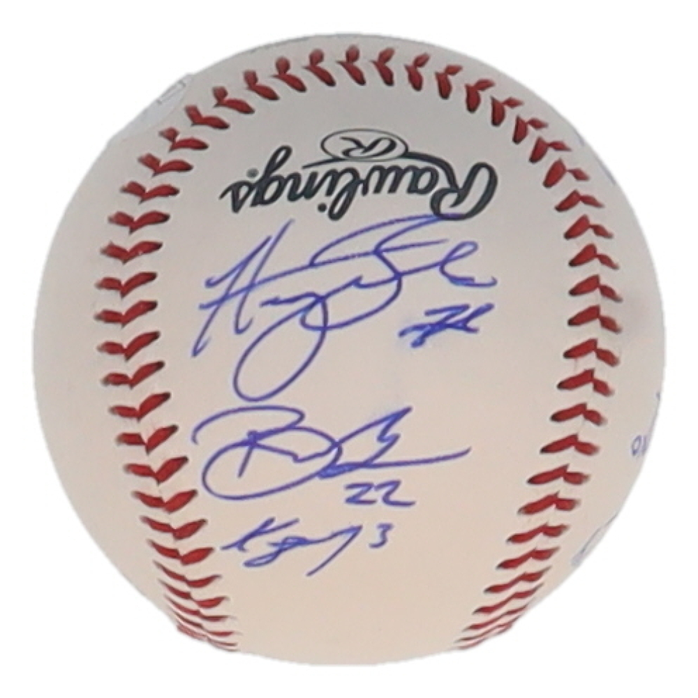 NCAA Championship Baseball Signed By (10) Including Kade Snell & Bryce ...
