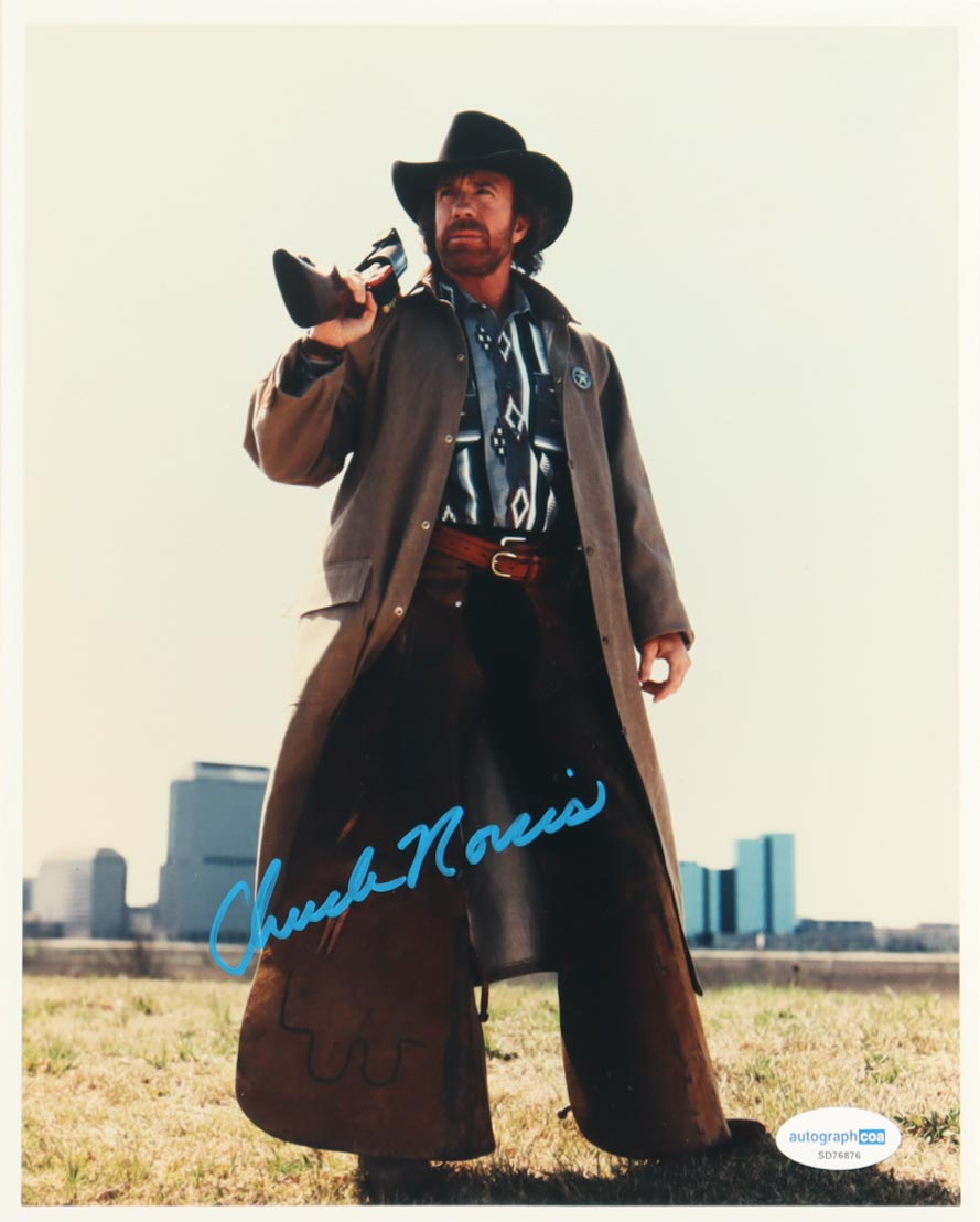 Chuck Norris Signed 8x10 Photo (AutographCOA) | Pristine Auction