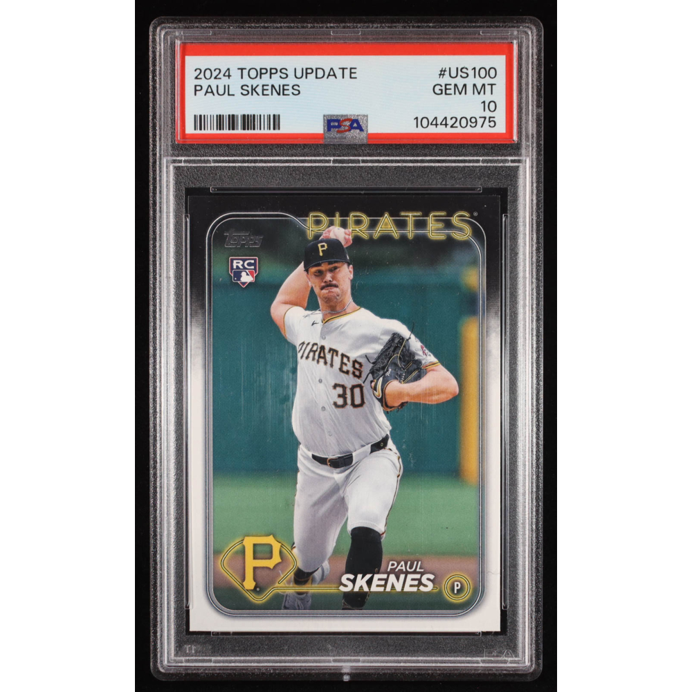 Paul Skenes 2024 Topps Update #US100 RC (PSA 10) | Pristine Auction