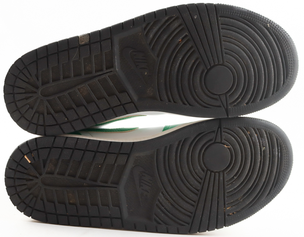 Larry Bird Signed Pair of (2) Nike Air Jordan Celtics Basketball Shoes ...