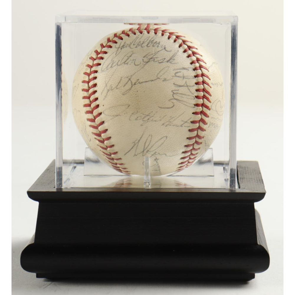 1973 All-Stars OAL Baseball Signed by (27) with Carlton Fisk, Rod Carew ...
