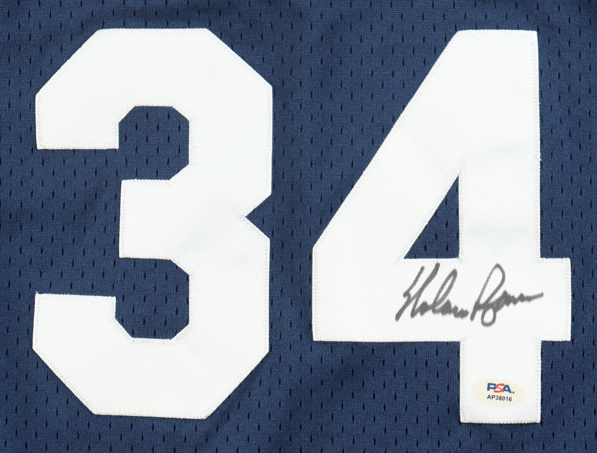 Nolan Ryan Signed Astros Mitchell & Ness Authentic Jersey (PSA ...