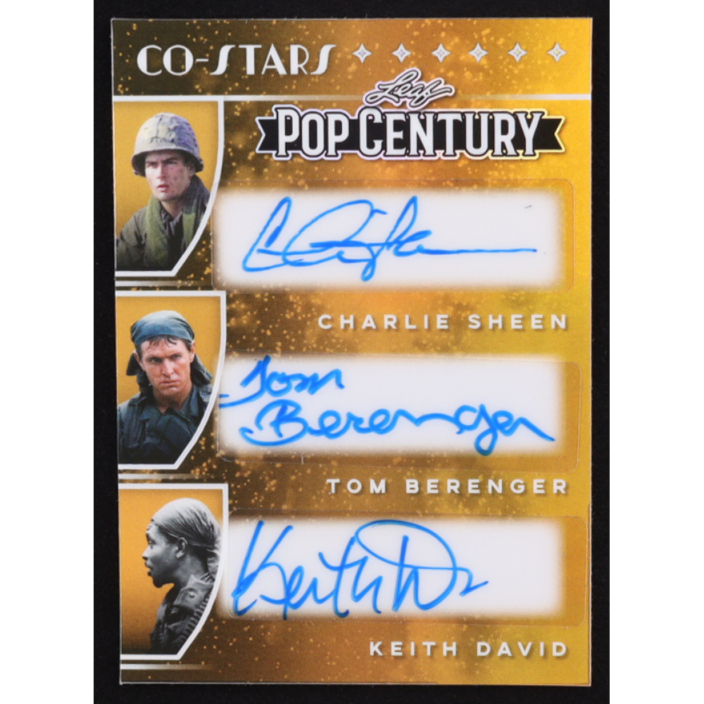 2025 Leaf Pop Century Metal Co-Stars 6 Autographs Crystal Gold Charlie ...