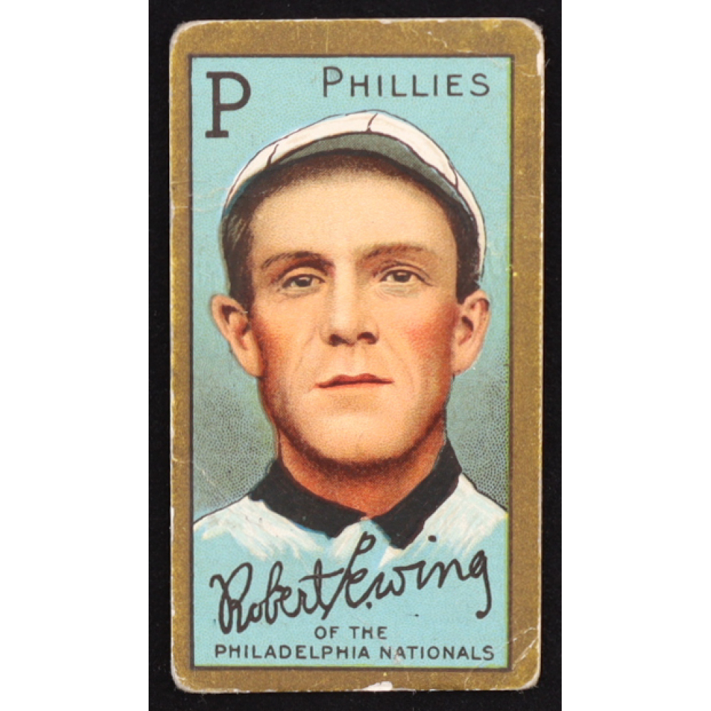 Bob Ewing 1911 T205 Gold Border #63 | Pristine Auction