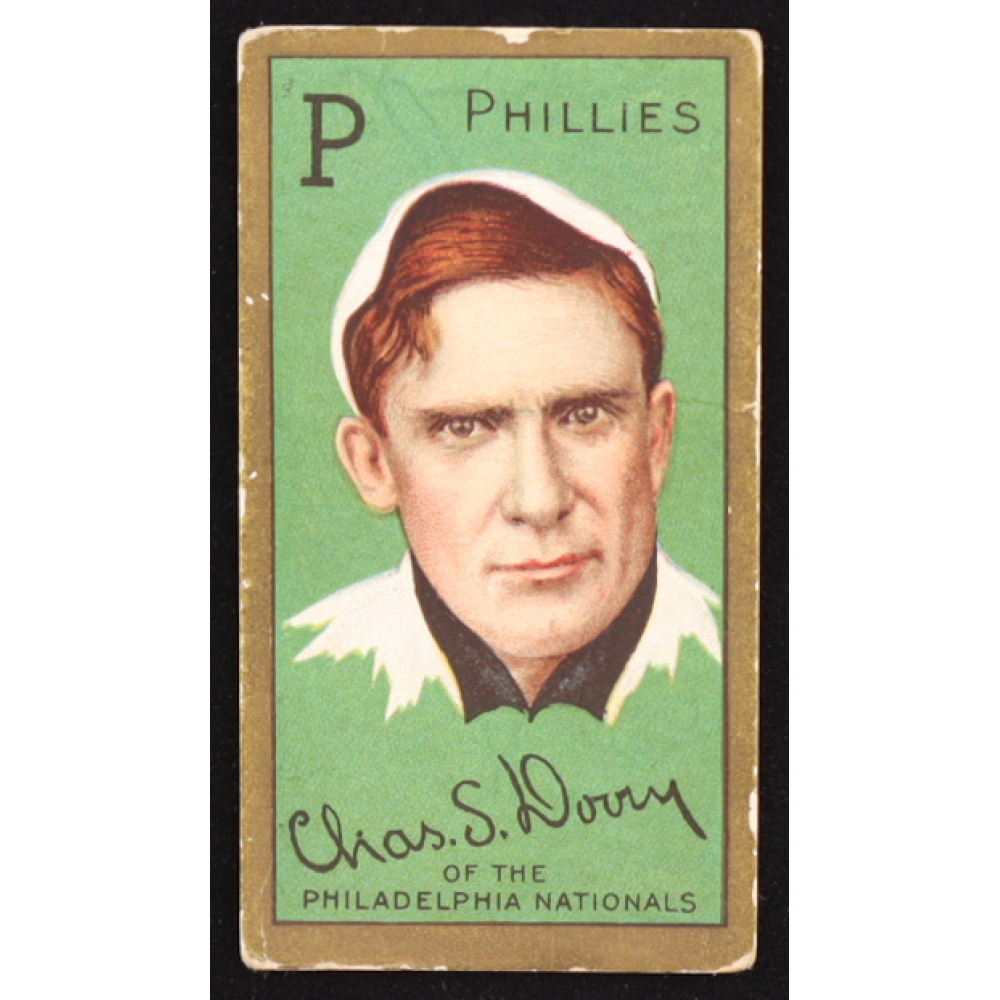 Red Dooin 1911 T205 Gold Border #50 | Pristine Auction