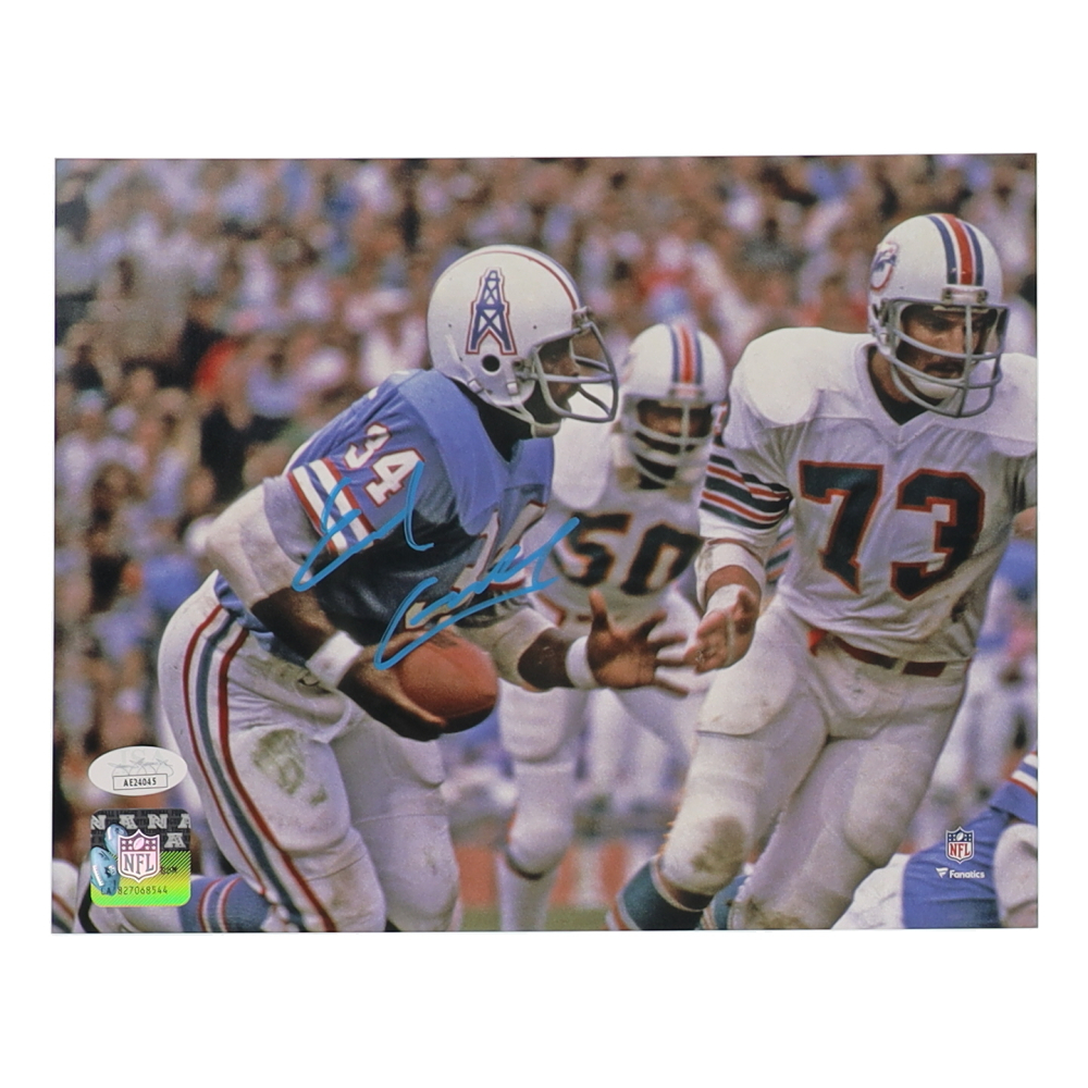 Earl Campbell Signed Oilers 8x10 Photo (JSA) | Pristine Auction