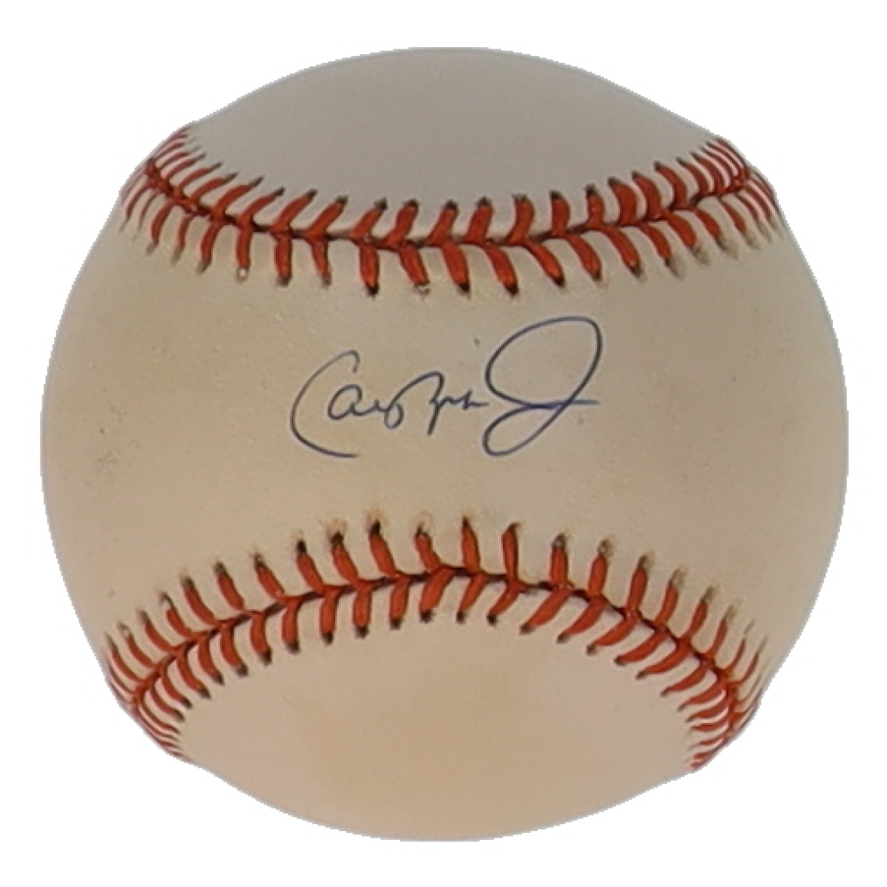 Cal Ripken Jr. Signed OAL Commemorative Logo Baseball (PSA) | Pristine ...