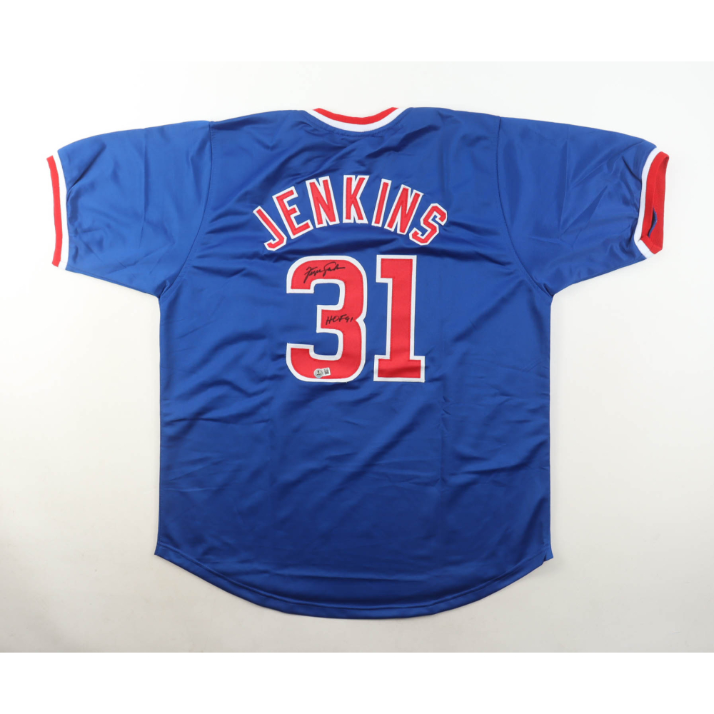 Ferguson Jenkins Signed Jersey Inscribed "HOF 91" (Beckett) | Pristine ...
