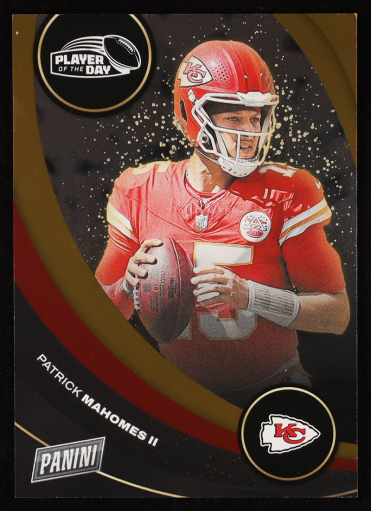 Patrick Mahomes II 2024 Panini Player of the Day #2 Orange /199 Price ...