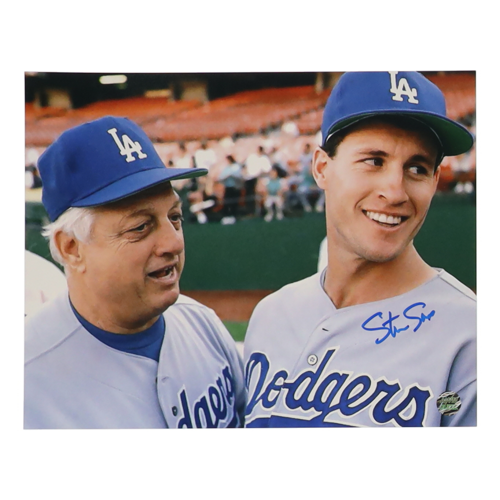 Steve Sax Signed "The Simpsons" 8x10 Photo (AWM) | Pristine Auction