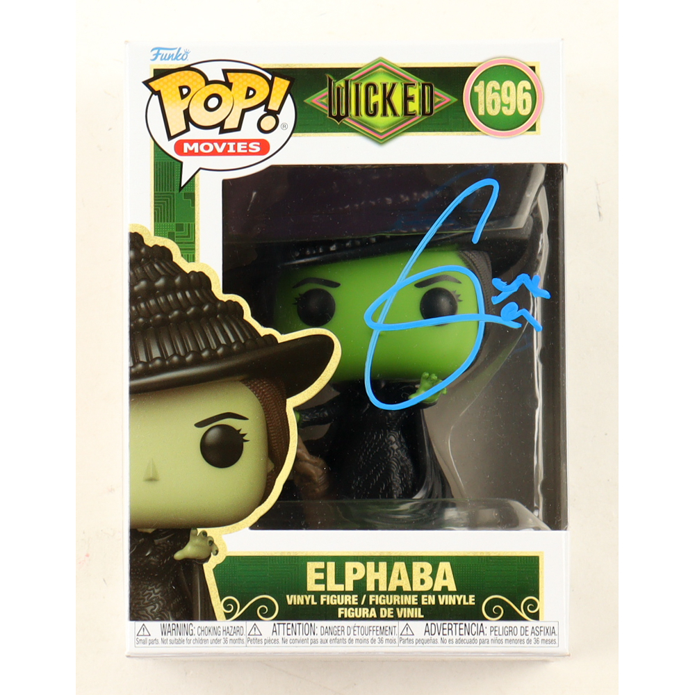Cynthia Erivo Signed "Wicked" #1696 Elphaba Funko Pop! Vinyl Figure ...