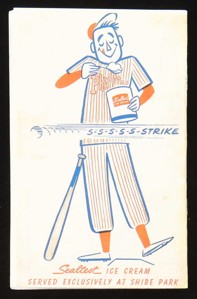 1950 Phillies Official Yearbook | Pristine Auction