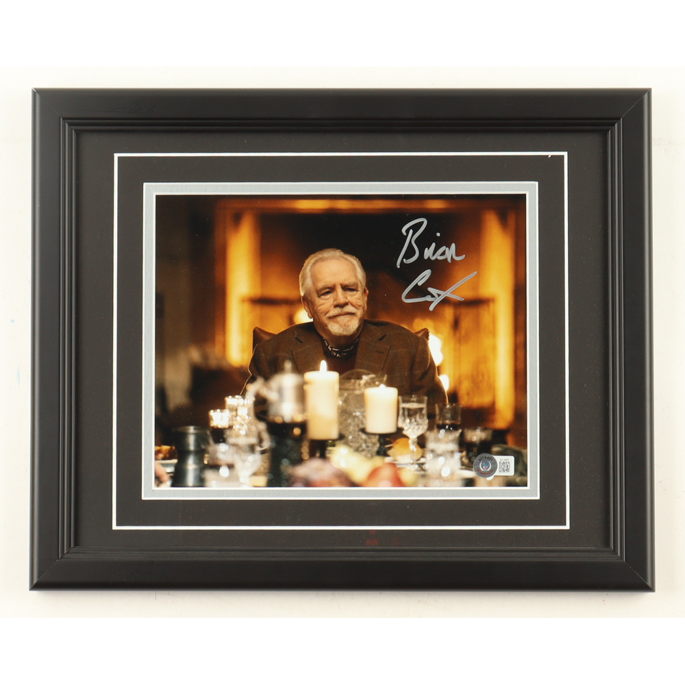 Brian Cox Signed "Succession" Custom Framed Photo Display (Beckett ...