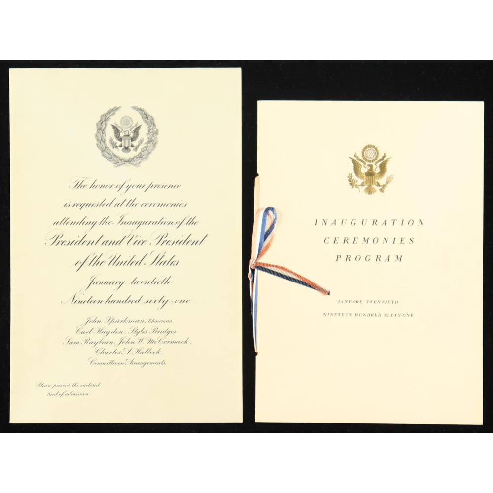 1961 John F. Kennedy Presidential Inauguration Ceremonies Complete ...