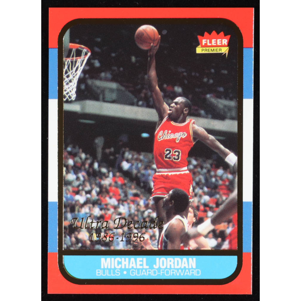 Michael Jordan 1996-97 Ultra Decade of Excellence #U4 | Pristine Auction
